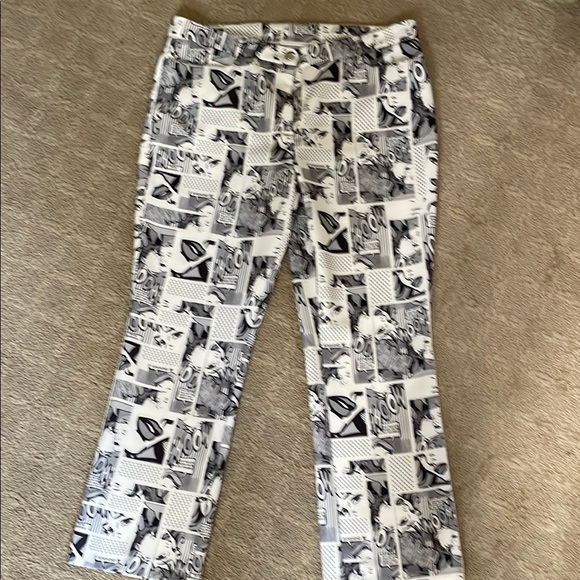 Mac Jeans | Pants & Jumpsuits | Mac Black And White Straight Leg Pants ...